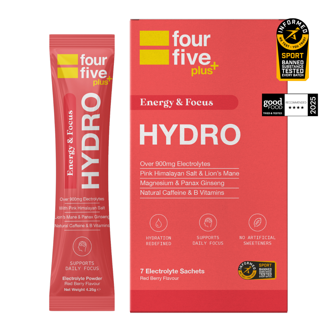 Hydro Plus Hydration Energy & Focus Sachets | Electrolyte Powders UK ...