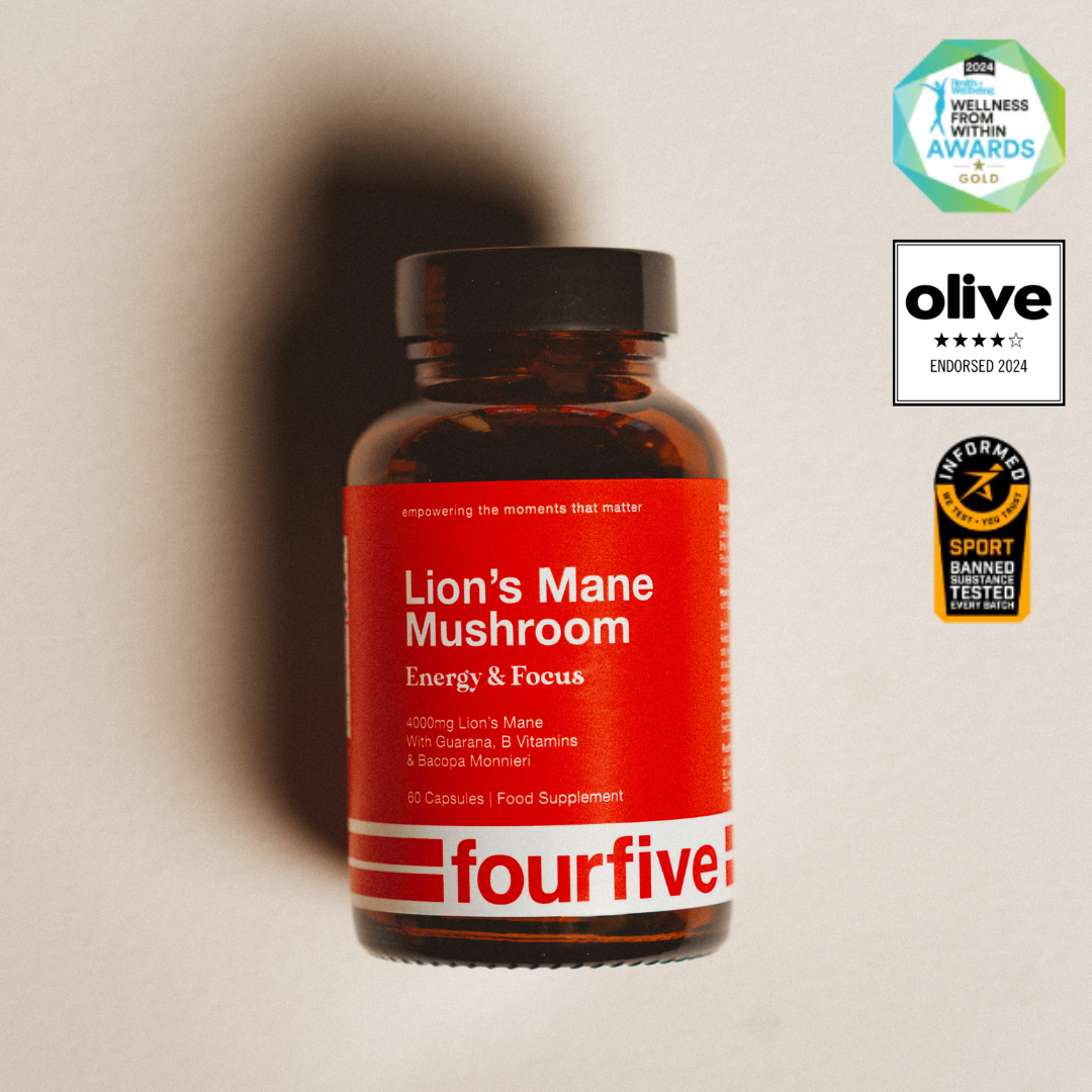 Lion's Mane Mushroom: Energy & Focus | Lion's Mane Supplements – fourfive