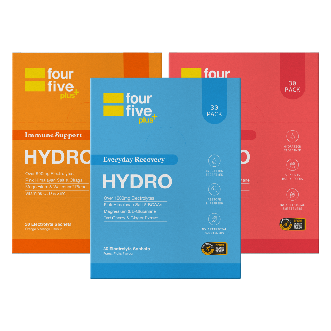 Hydro Plus Hydration Energy & Focus Sachets | Electrolyte Powders UK ...